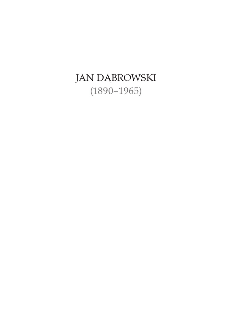 Kastory Jan Dabrowski 2015 | PDF