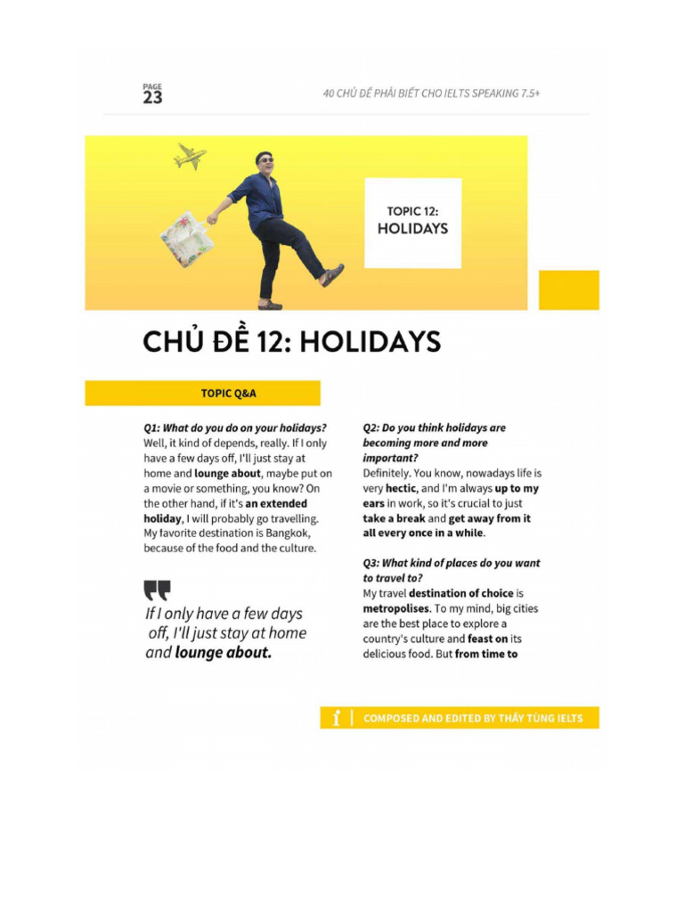 Holiday Speaking | PDF