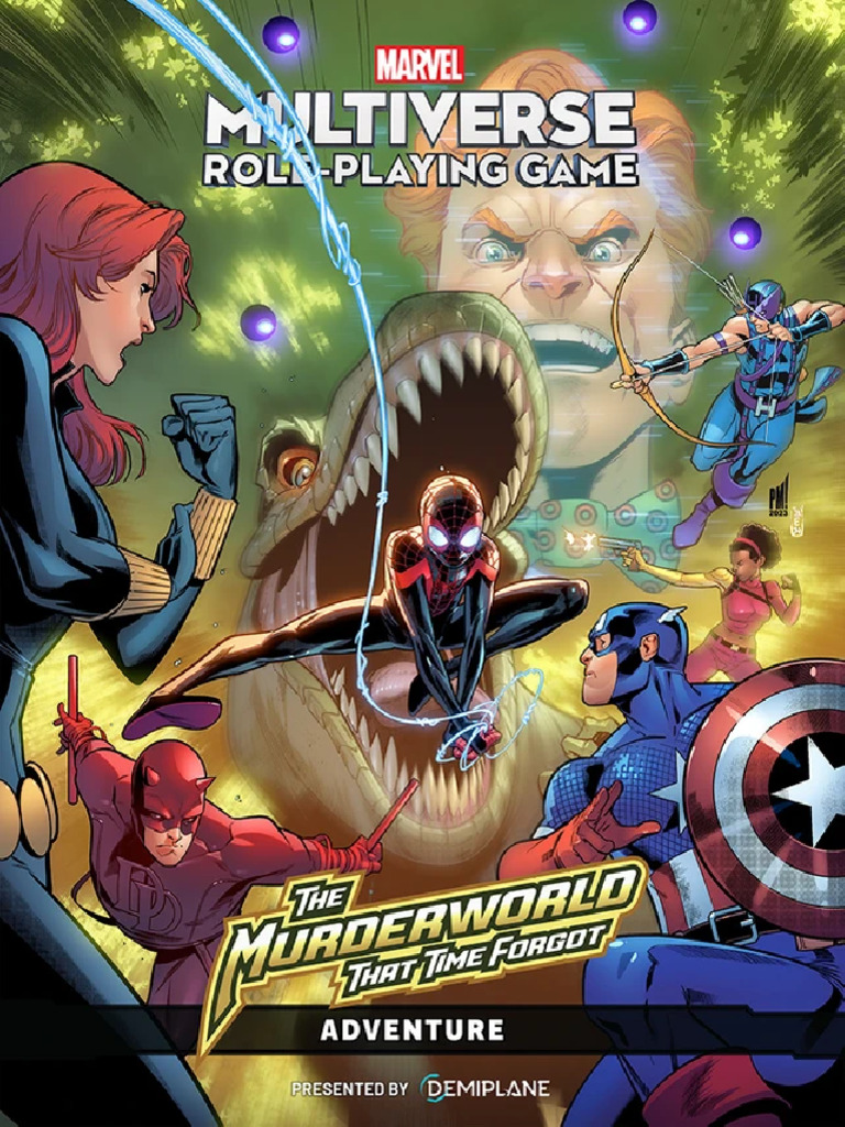 Marvel Multiverse Role Playing Game The Murderworld That Time Forgot | PDF