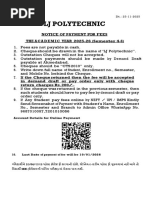 VIFHE ACCA Course Fees and Details | PDF | Payments | Fee