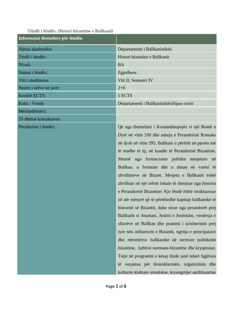 Histori Bizantine e Ballkanit | PDF