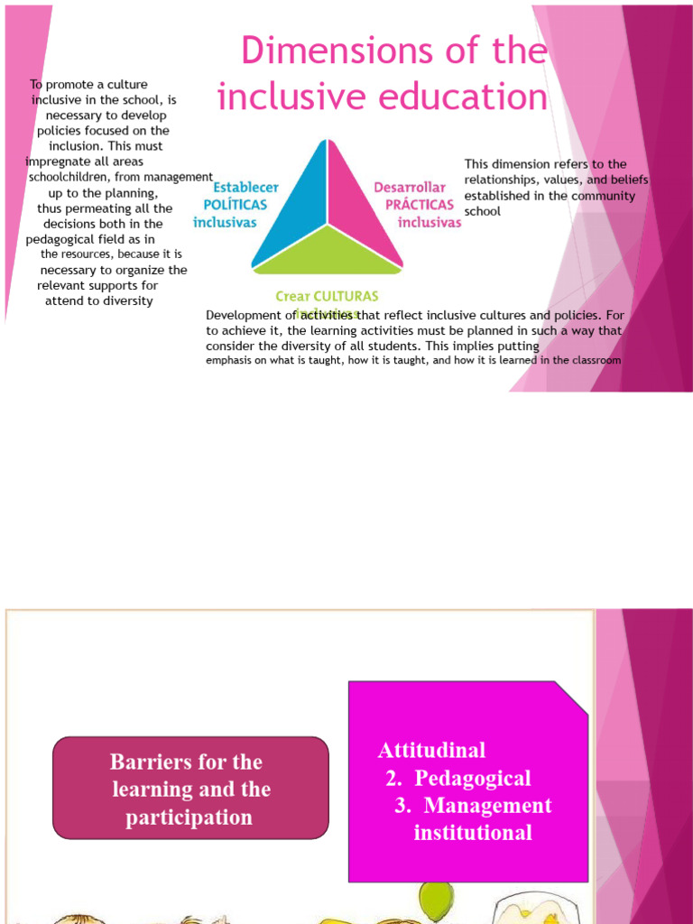 Inclusive Education Dimensions Explained | PDF