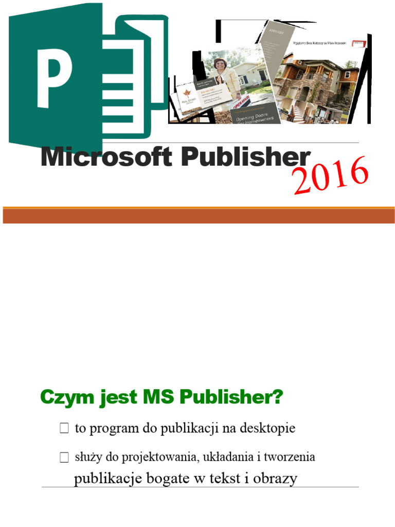 Microsoft Publisher | PDF
