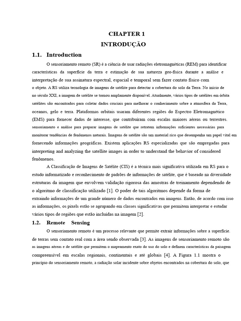 Introdução ao Sensoriamento Remoto | PDF | Sensoriamento remoto ...