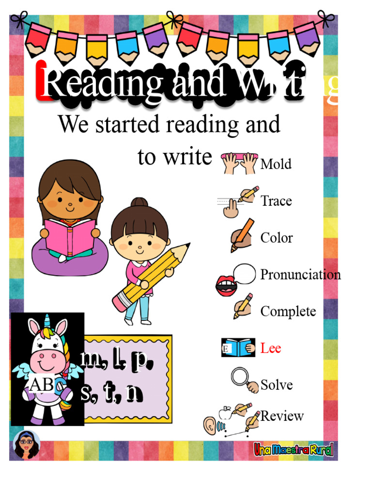 Reading and Writing Notebook | PDF