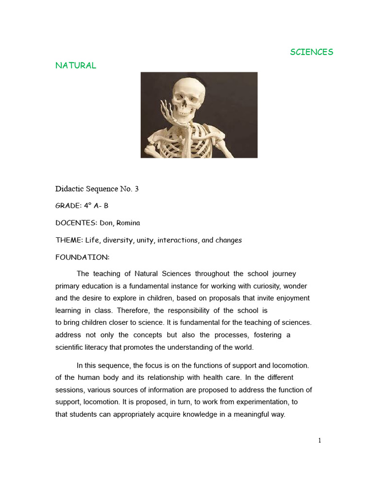 4th Sec. No. 3 Osteoarticular-Muscular System System 1 | PDF | Arm ...