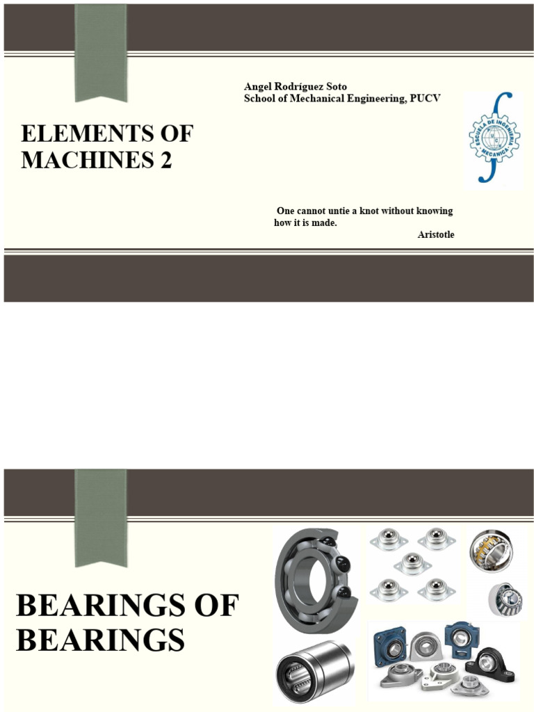 Bearings Selection and Calculations Guide | PDF | Bearing (Mechanical ...
