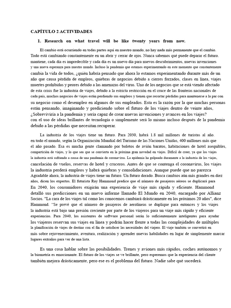 Meriado Hanopol B. BSHM2 CAPÍTULO 2 | PDF | Turismo | Filipinas