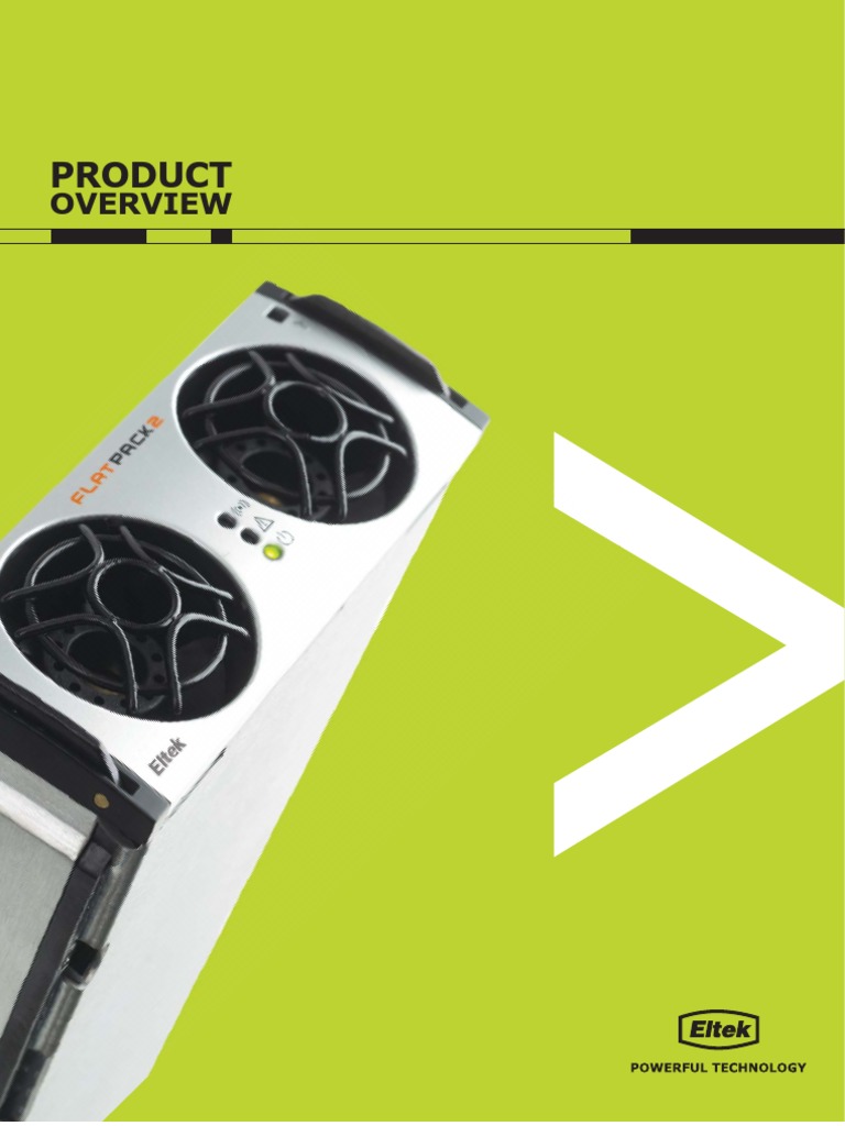Eltek Flat Pack 2 | PDF | Rectifier | Electric Power System
