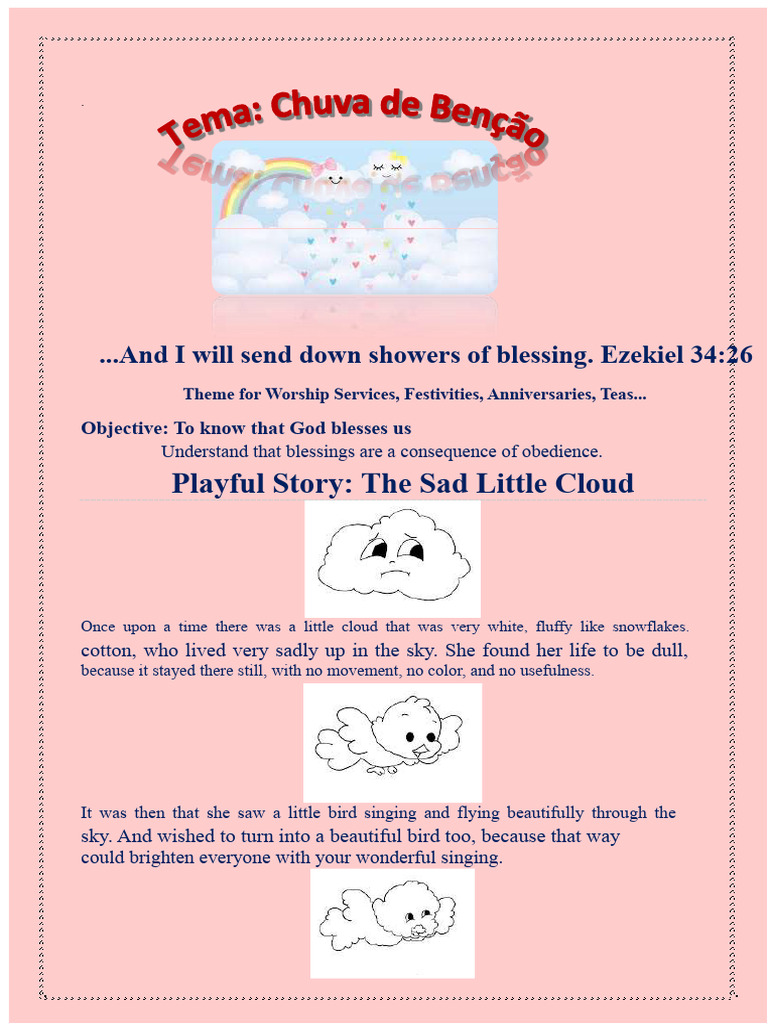 Blessing Rain - Playful Story | PDF