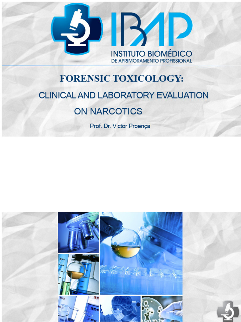 Forensic Toxicology of Narcotics Analysis | PDF | Toxicology | Drugs ...