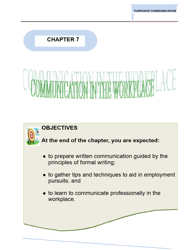 Purposive Communication Chapter 6 | PDF | Interview | Communication