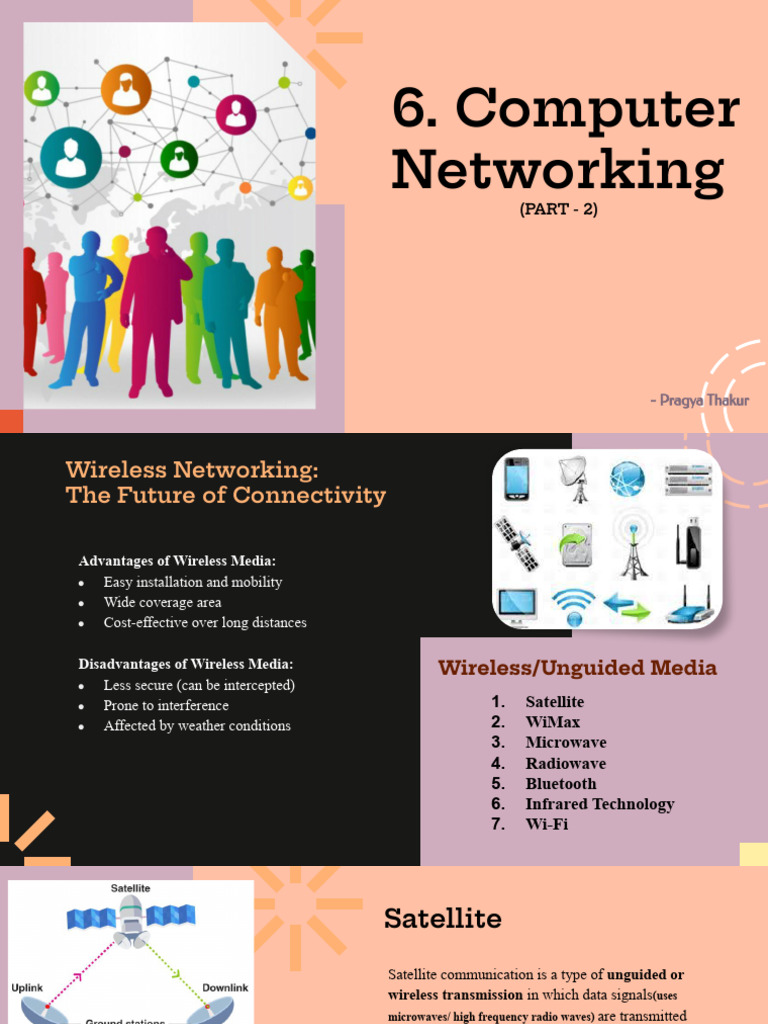 9th Ch-6_2 Computer Networking | PDF | File Transfer Protocol | Radio