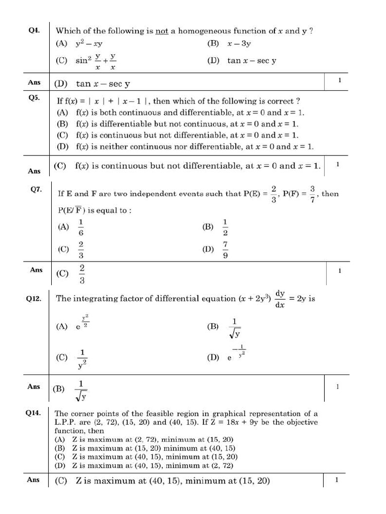 MCQs MODEL 2 EXAM 1 | PDF