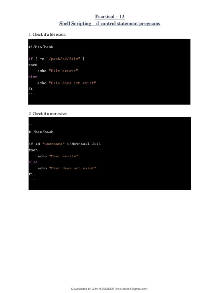 Operating System Practical File 23 | PDF