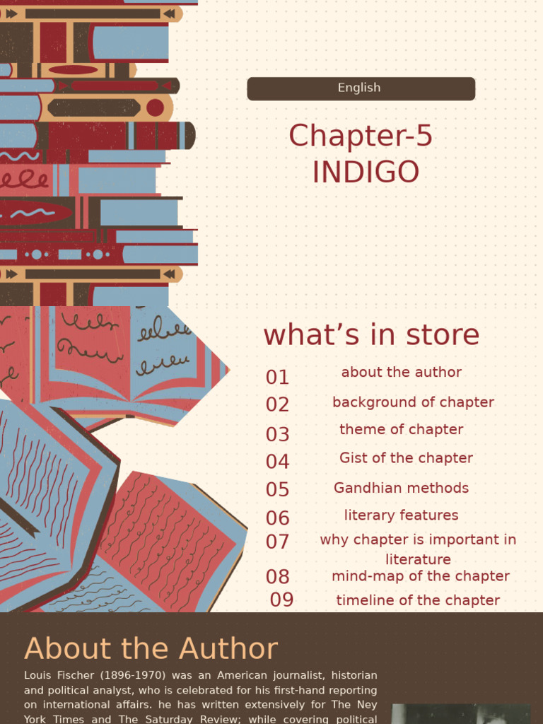 Chapter 5 INDIGO (Group 8) | PDF | Mahatma Gandhi | Nonviolence