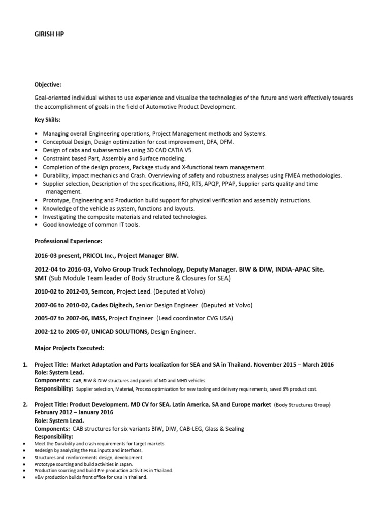 GIRISH HP | PDF | Computer Aided Design