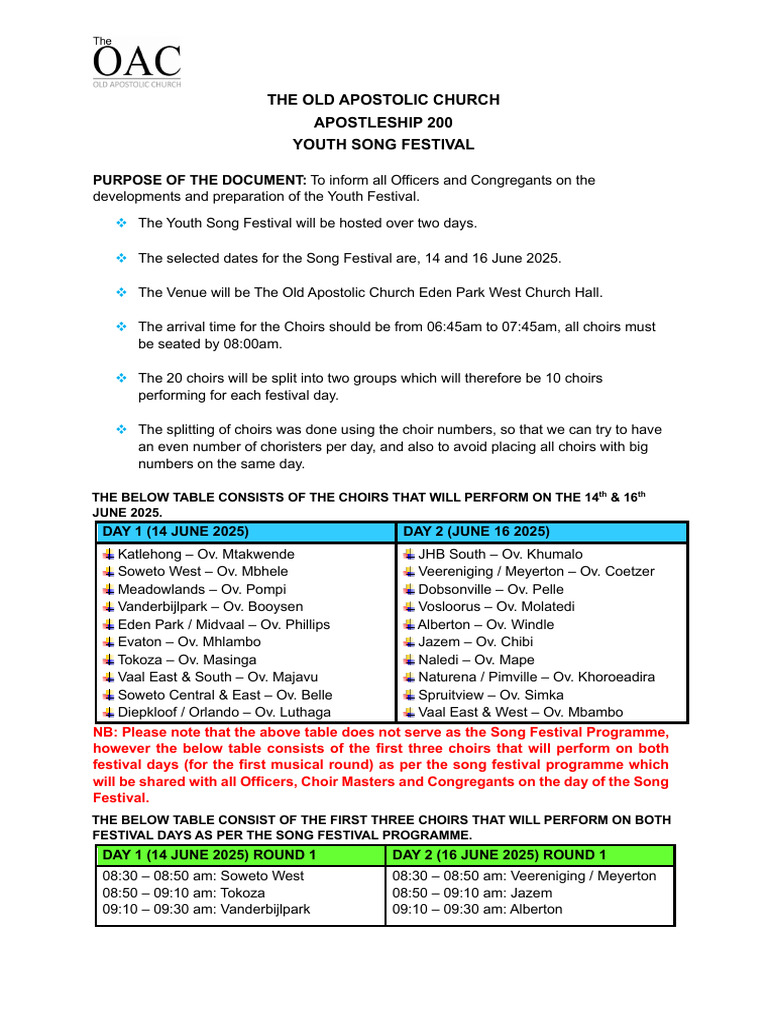 THE OLD APOSTOLIC CHURCH (111) 3 | PDF
