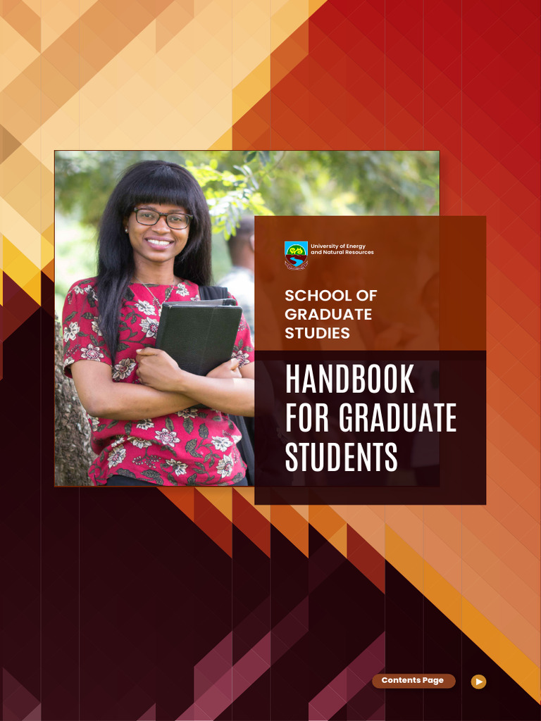 UENR Graduate Students Handbook | PDF | Postgraduate Education | Thesis
