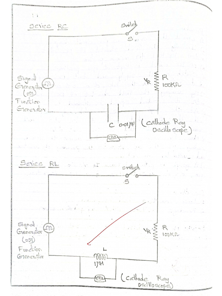 Experiment 2-Transient Response of Series RL and RC Circuits | PDF