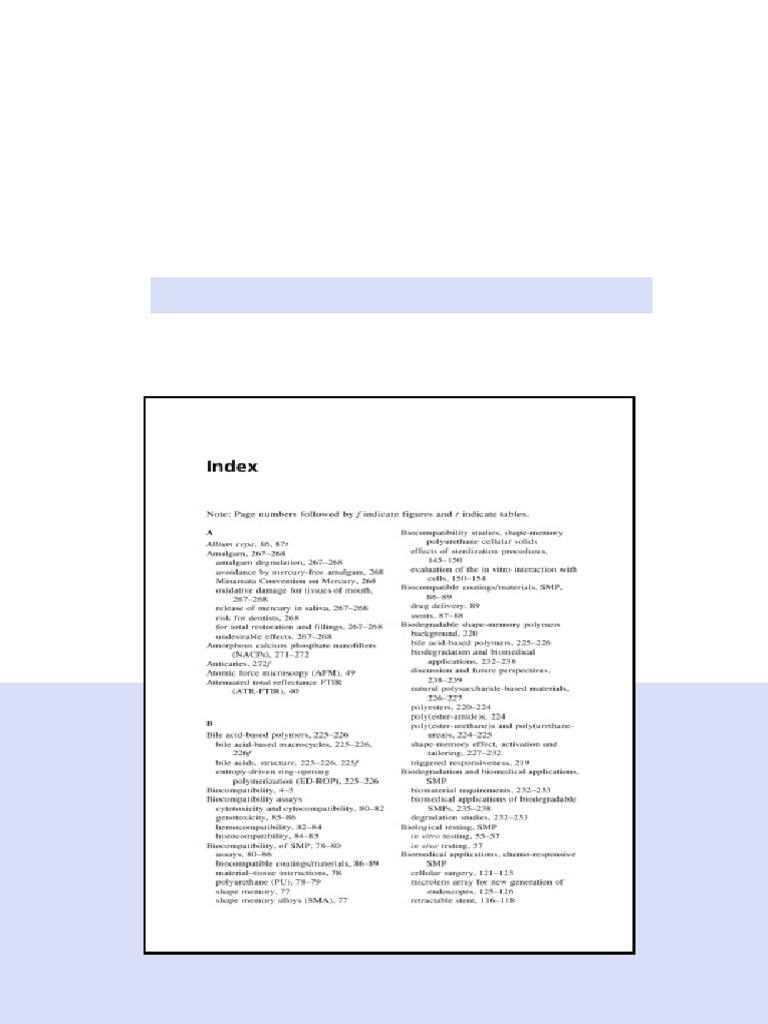 Shape Memory Polymers For Biomedical Applications Yahia L all chapters ...
