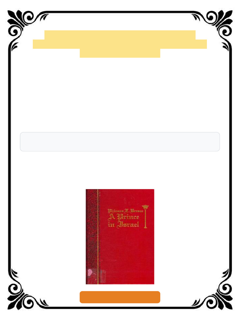 Phineas F Bresee A Prince in Israel 1st Edition E. A. Garvin ebook full ...