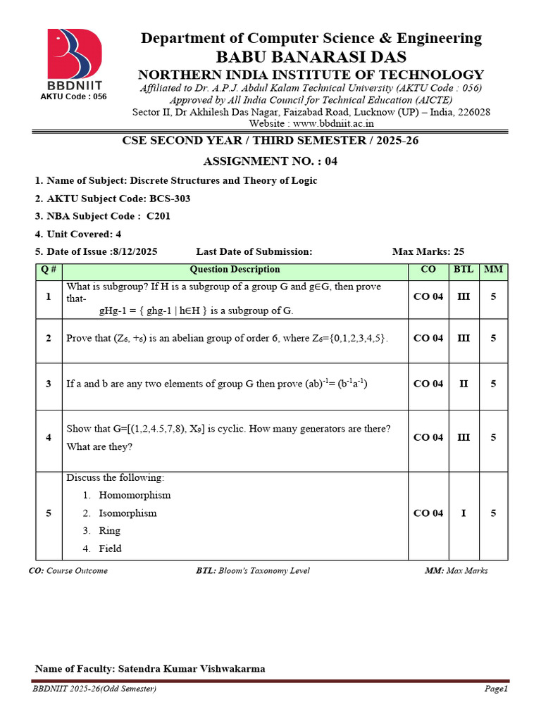Dstl Assiegnment 4 & 5 | PDF | Mathematical Relations | Algebra