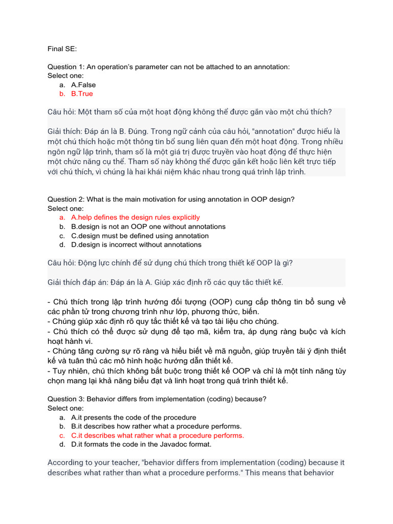 SE Final Document | PDF