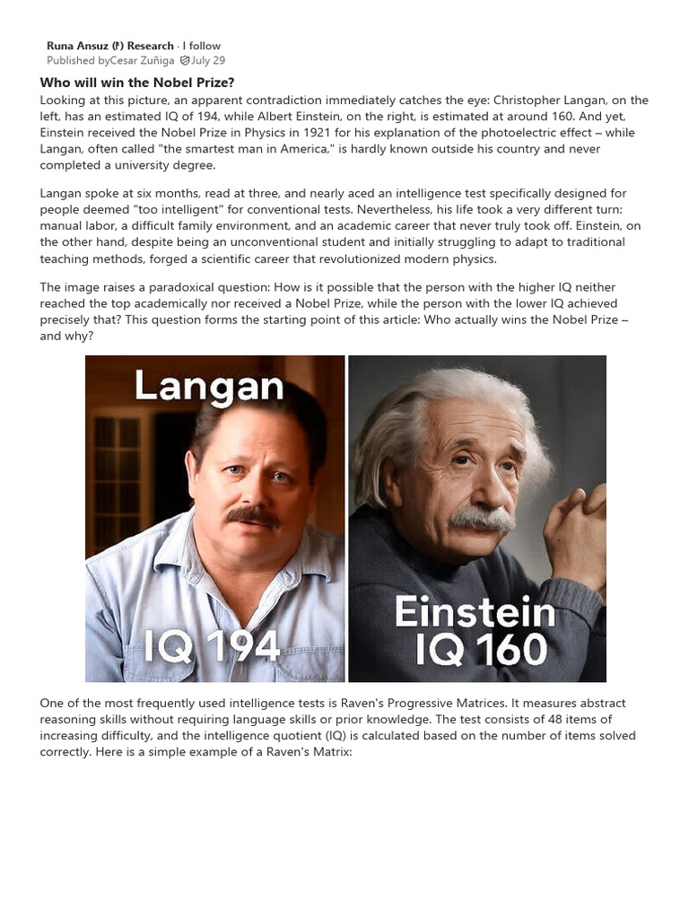 SD Intelligence IQ Vs Creativity Divergent Thinking, Why All High IQ ...