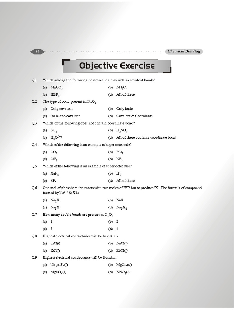 Understanding Chemical Bonding Concepts | PDF | Ion | Ionic Bonding