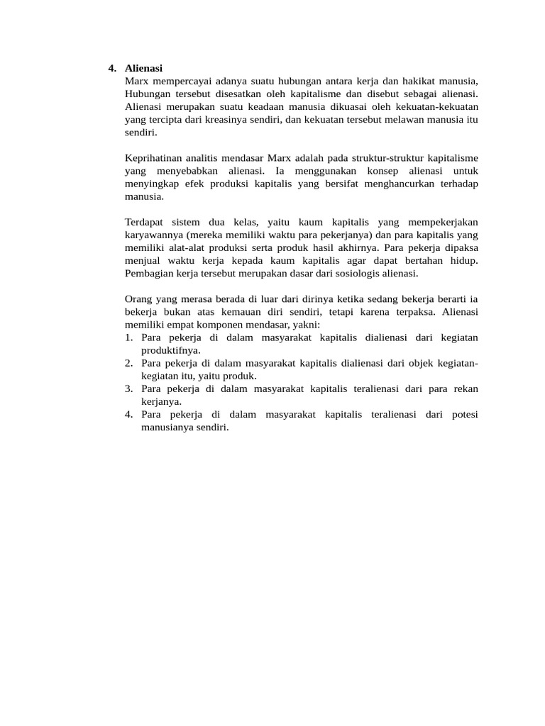 Alienasi | PDF