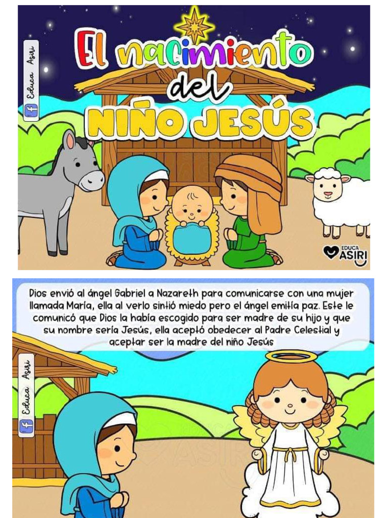 Nacimiento Niño Jesus Cuento | PDF