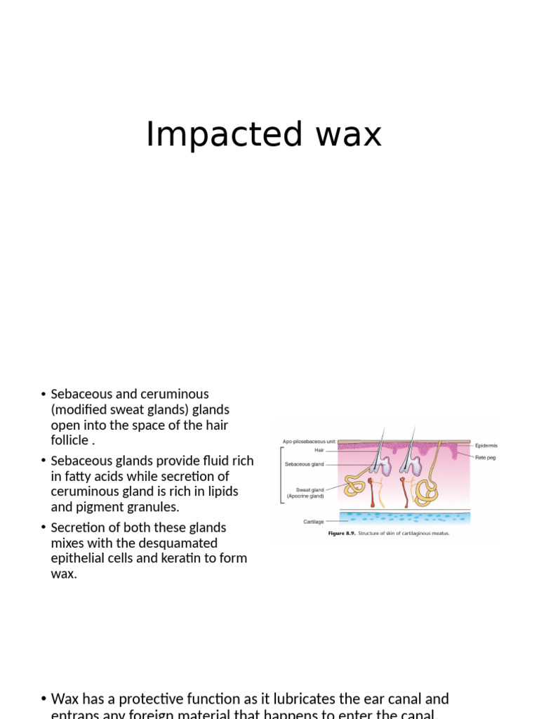Impacted Wax | PDF