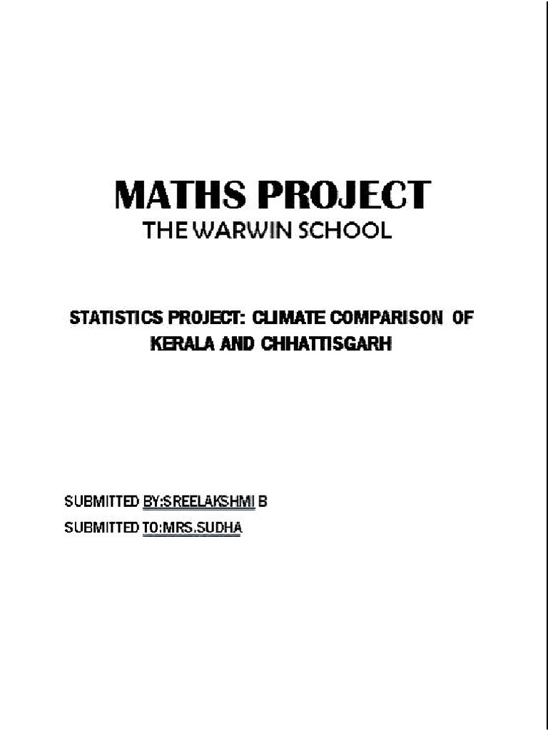 Maths Project | PDF
