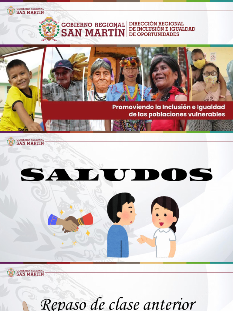 Clase #3 - LSP GRSM - Saludos y Cortesía | PDF