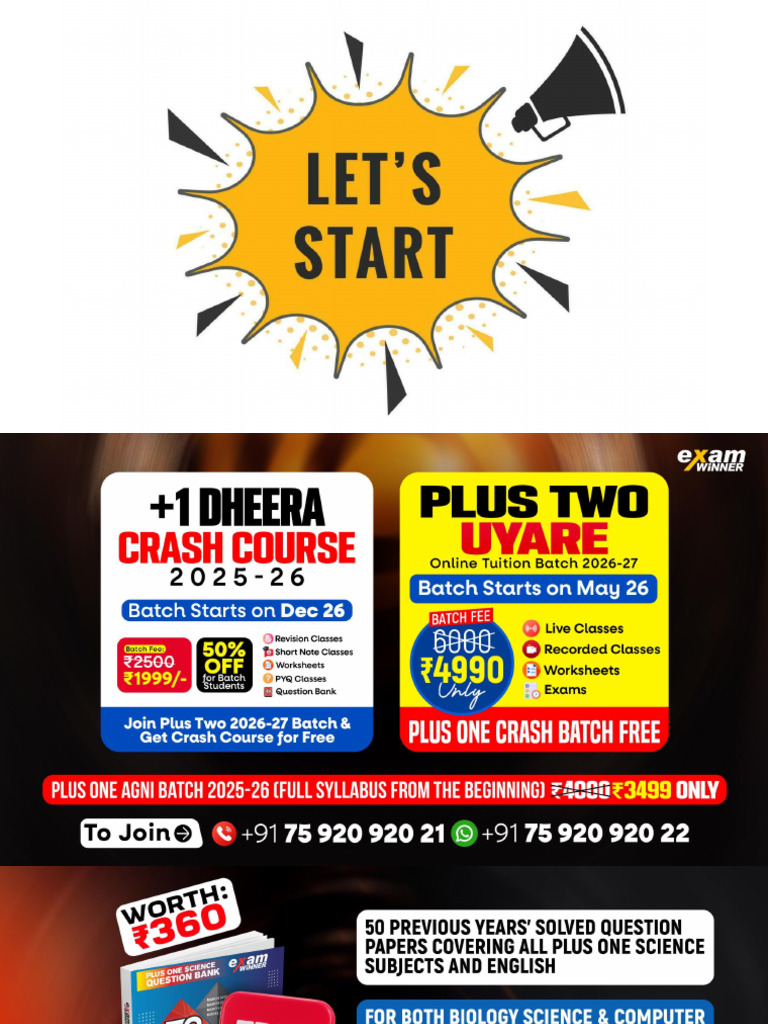 +1 Hindi Marthon Live Note | PDF