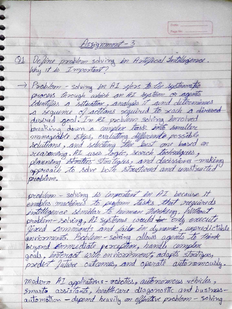 16 dec problem solving and Reasoning assignment | PDF