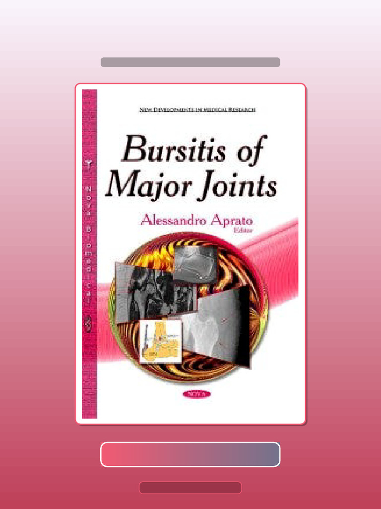 Test Bank For Bursitis of Major Joints | PDF | Arthritis | Joint
