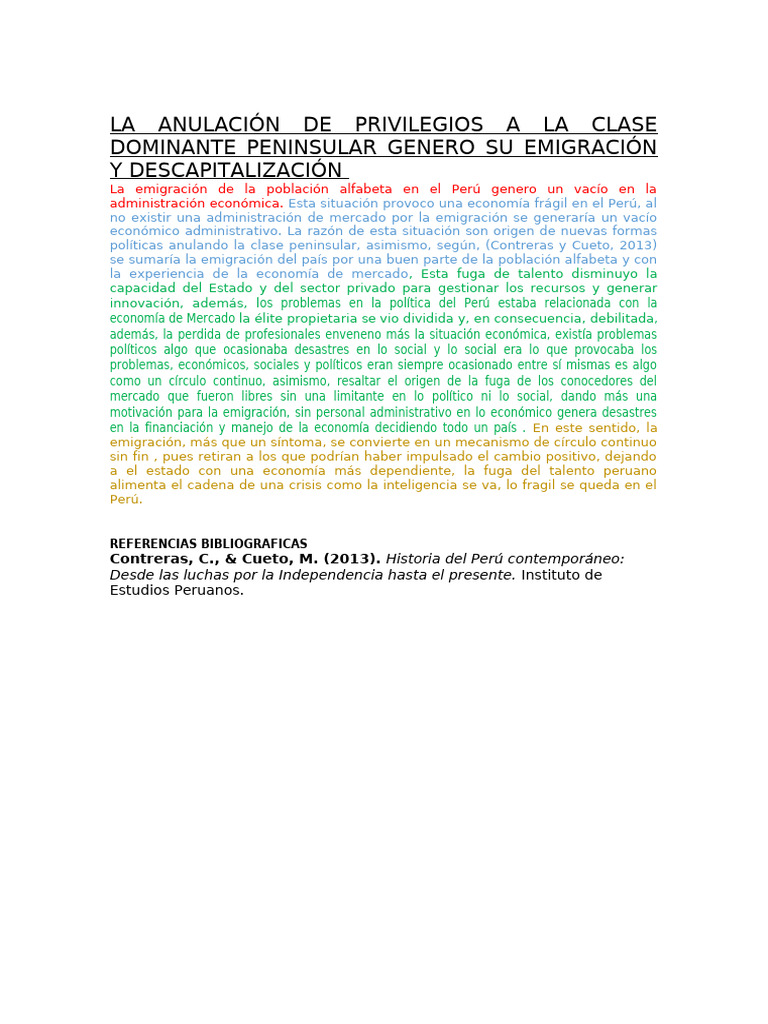 Argumento Razonado Ultimo | PDF