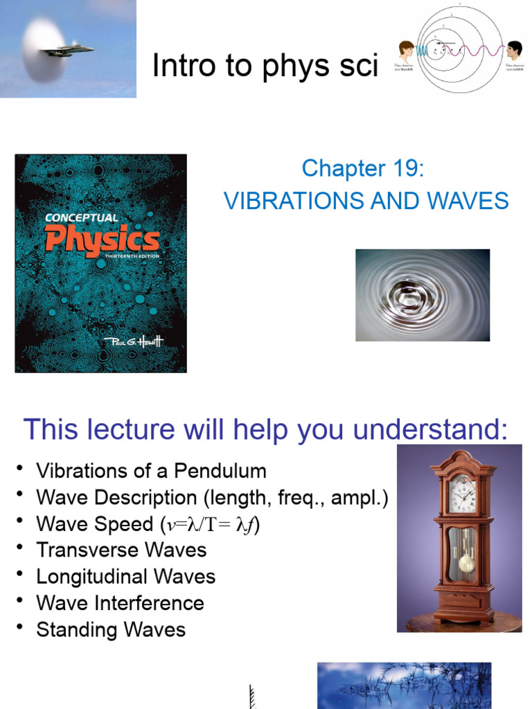 19 - Lecture-Vibrations and Wave (Oct 29th) - Final - Tagged | PDF ...
