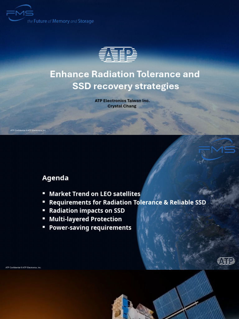 Radiation Tolerance in SSDs for Satellites | PDF | Flash Memory | Solid ...