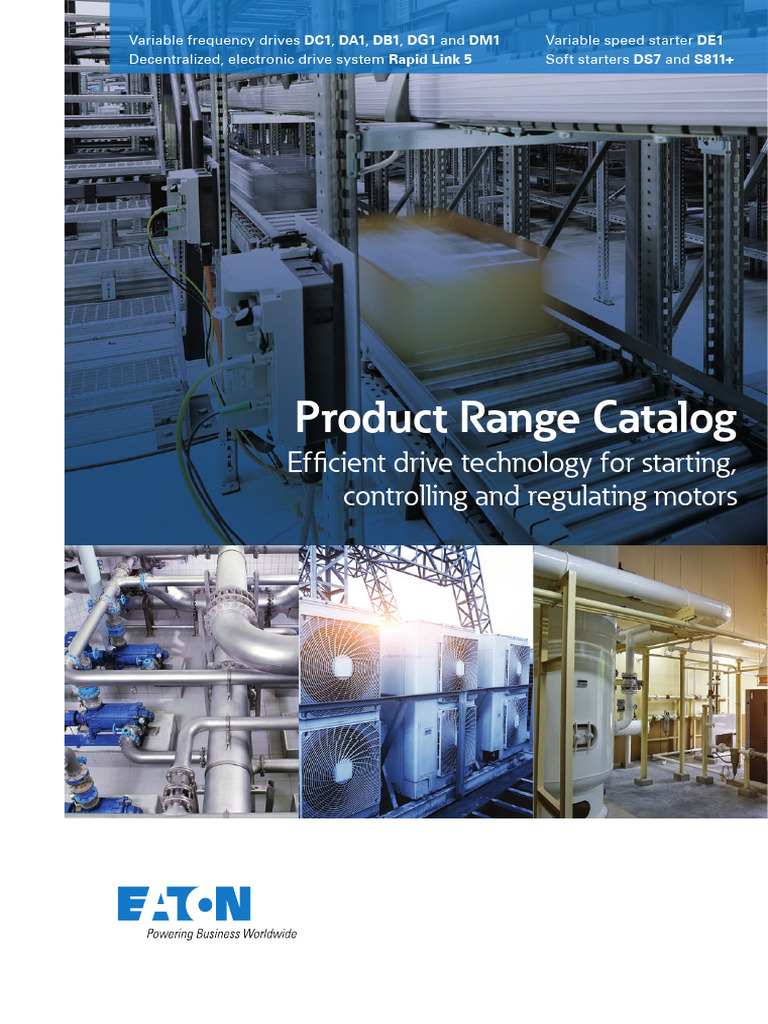 Efficient Motor Control Solutions Catalog | PDF | Programmable Logic ...