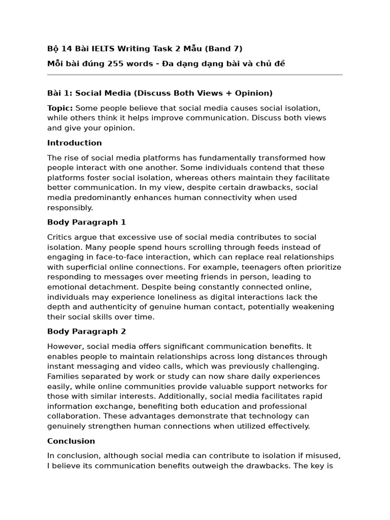 14 IELTS Writing Task 2 Samples | PDF | Cost Of Living | Crimes