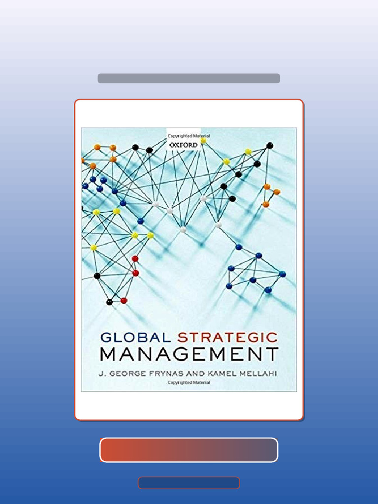 Test Bank for Global Strategic Management 3rd Edition | PDF | Science ...