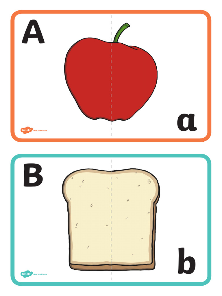 T L 2082 Upper and Lower Case Letter Matching Activity Ver 2 | PDF