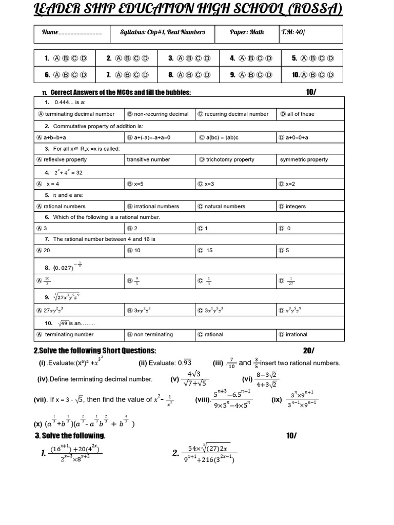 Math | PDF | Numbers | Mathematical Objects
