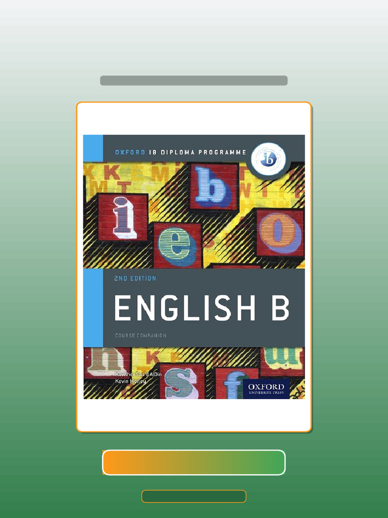 Test Bank for IB English Course Companion 2nd Edition SaaD Aldin HQ ...