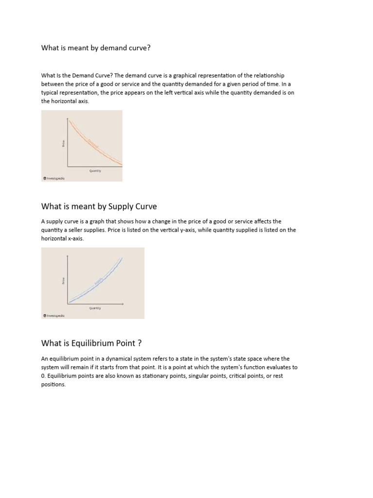 Demand Supply Equilibrium Pdf