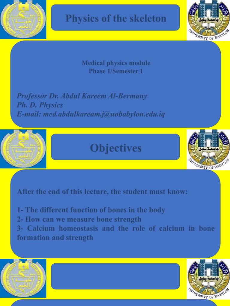 02 Physics of the Skeleton (1) | PDF | Bone | Osteoblast
