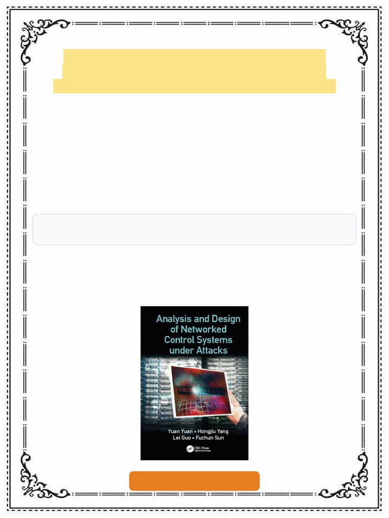 Analysis and design of networked control systems under attacks First ...